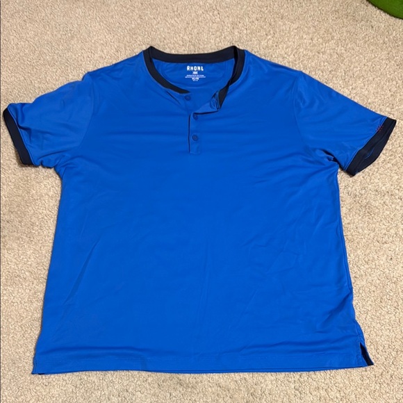 RHONE | Shirts | Rhone Blue Short Sleeve Tee Casual Comfort | Poshmark